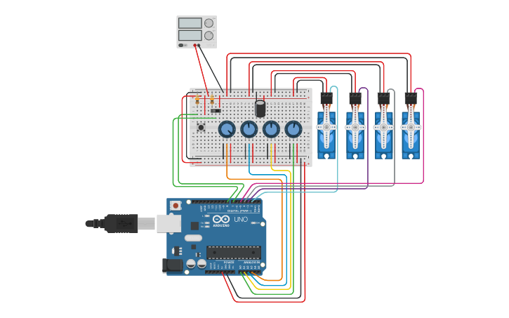 Circuit Design Gravação E Execução De Programa Do Robô Manualmaker
