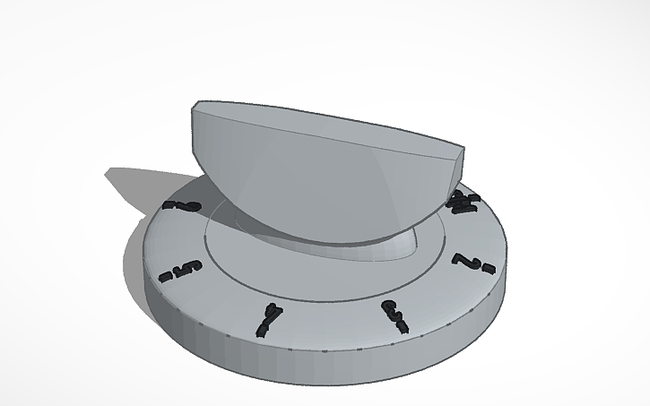3D design Stove Knobs - Tinkercad