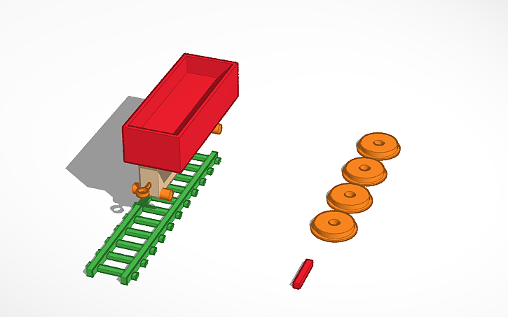3D design Rail Car | Tinkercad