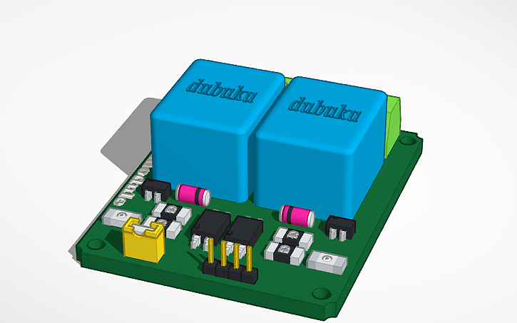 3d Design 2 Relay Module Tinkercad