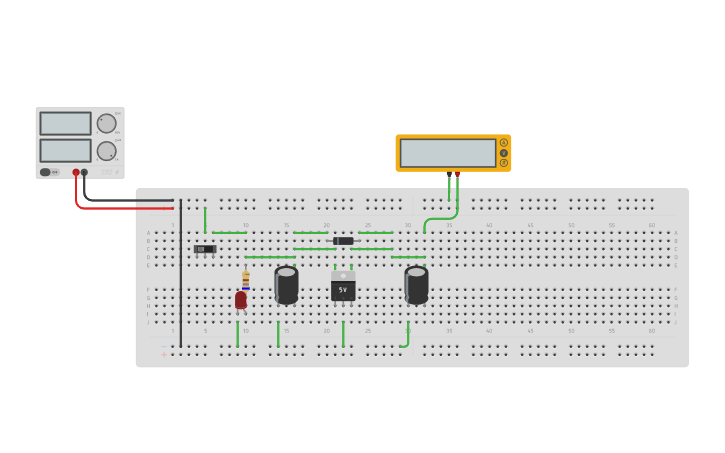 Circuit design Practica - Fuente de Voltaje Regulada - 5990-20-1756 ...