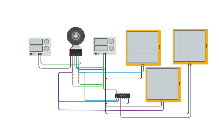 Circuit Design Encoder Tinkercad