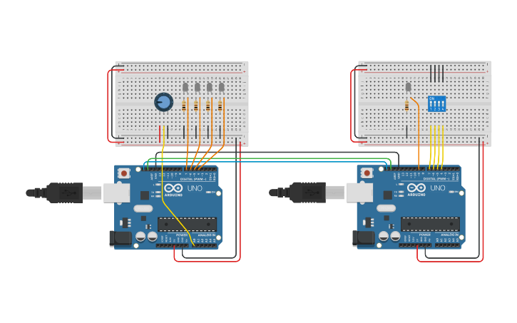 Circuit Design Copy Of Arduino I2c Mastertxrx Slaverxtx Tinkercad