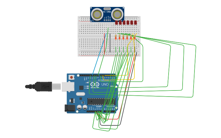 Circuit design P3 ARDUINO R2 - Tinkercad