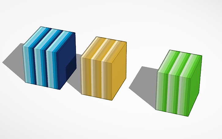 3d Design Gradient Tinkercad