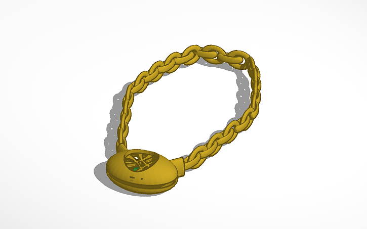 3D design Time Stone Locket | Tinkercad