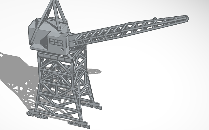 3D design Crane - Tinkercad
