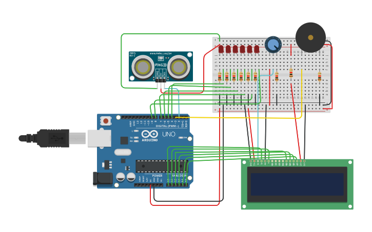 Circuit design PC2 | Tinkercad