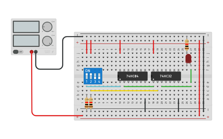 Circuit design Punto 5 | Tinkercad