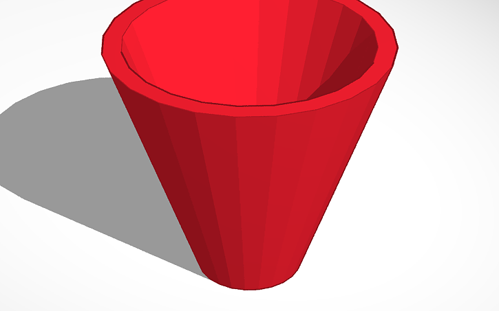 3D design vaso | Tinkercad