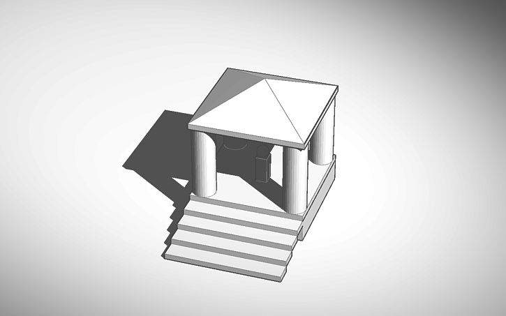 3D design building - Tinkercad