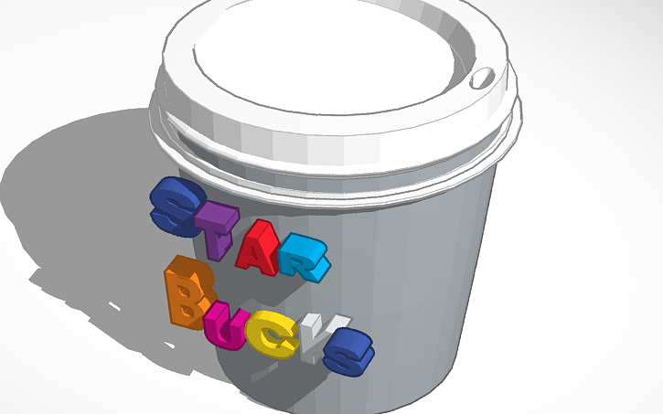 3D design Starbucks Coffee | Tinkercad