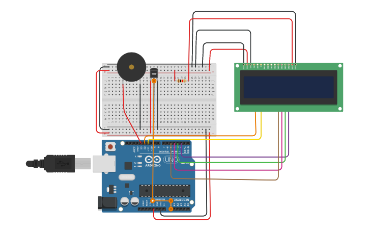 Circuit design Aula_11_LCD - Tinkercad