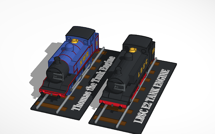 3D design E2 Tank engine (UPDATED) - Tinkercad