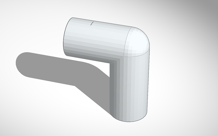 3D design Copy of 90 Degree Bend Pipe - Tinkercad