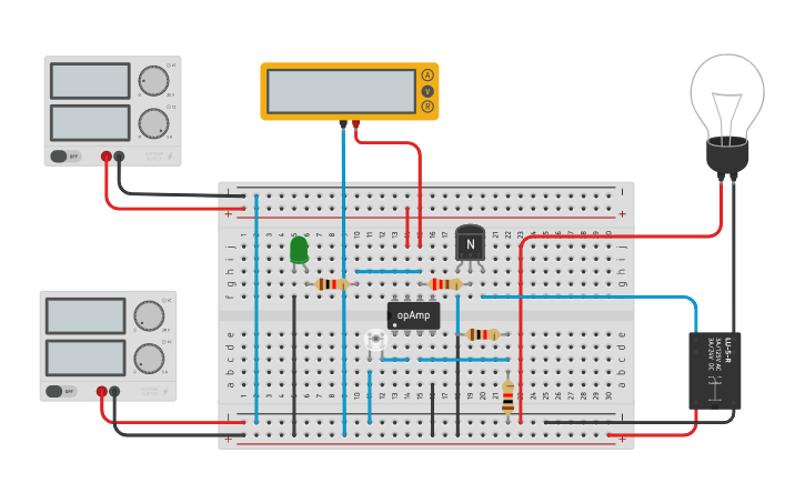 Circuit Design Automatic Street Light Tinkercad