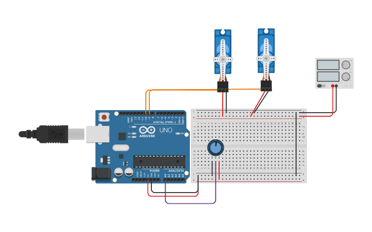 Circuit design Projeto_1_DiogoArthur - Tinkercad