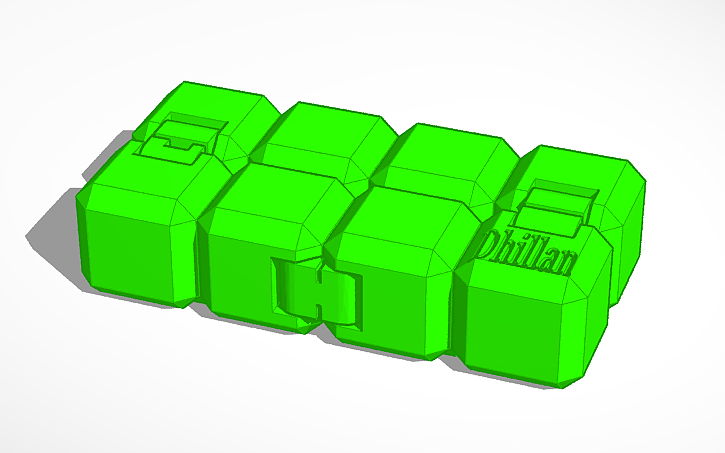 3D design Infinity cube - Tinkercad