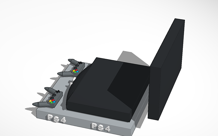 3D design ps4 - Tinkercad