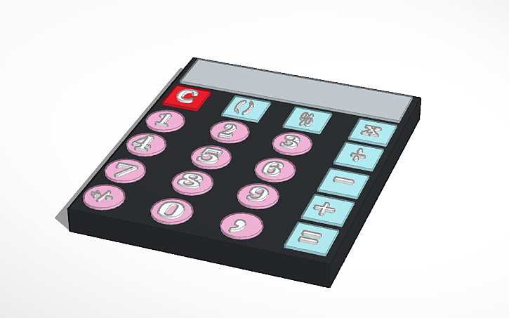 3D design calculator - Tinkercad