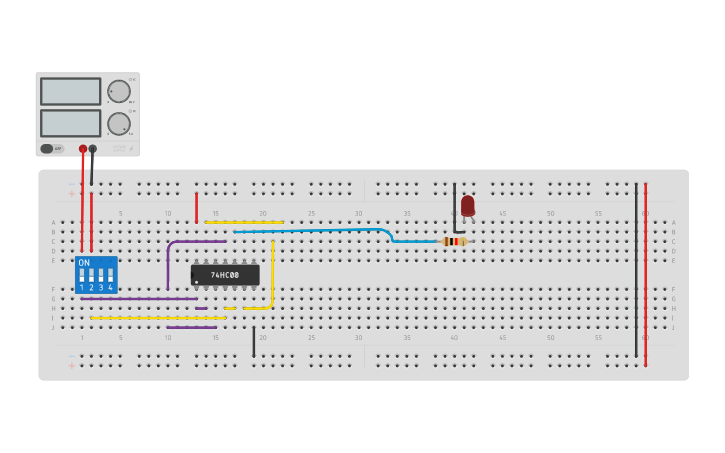 Circuit Design Experiment 2 Or Gate Tinkercad