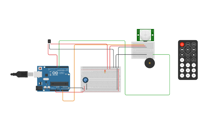 Circuit design Maszyna stanów - Tinkercad