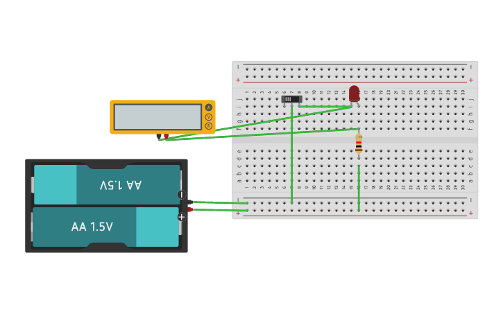 Circuit design Projeto: circuito 1 - Tinkercad
