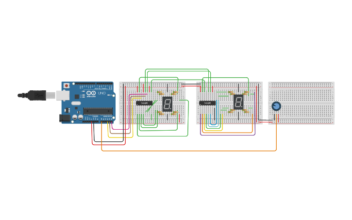 Circuit design Lab07-02 | Tinkercad