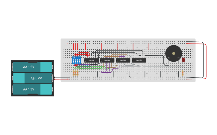 Circuit design T1 - Tinkercad