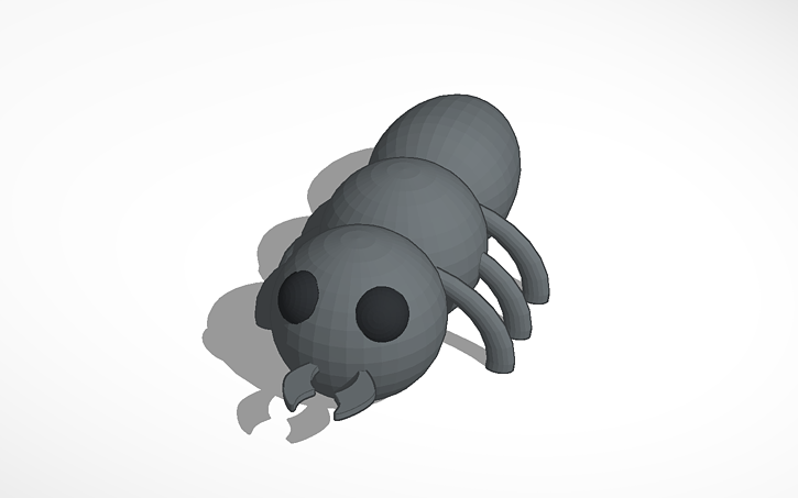 3D design ant | Tinkercad