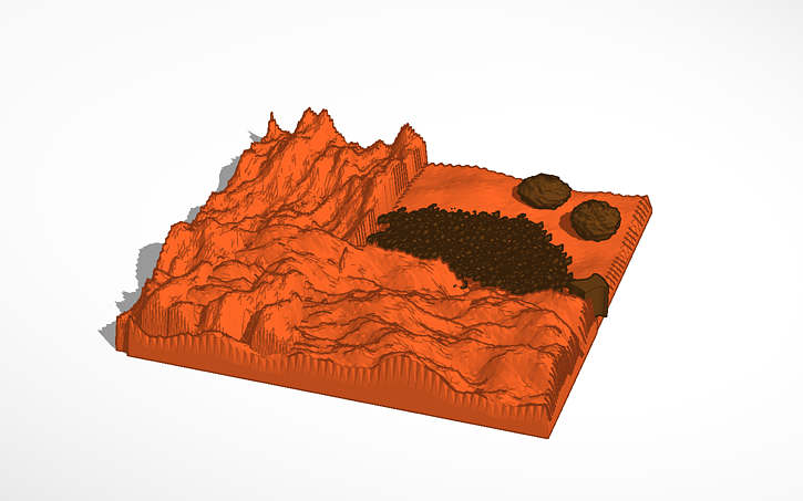 3D design Mars - Tinkercad