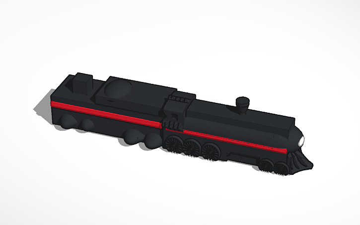 3D design n&w 600 class j 4-8-4 | Tinkercad