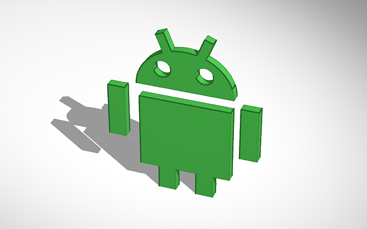 3D design Android - Tinkercad