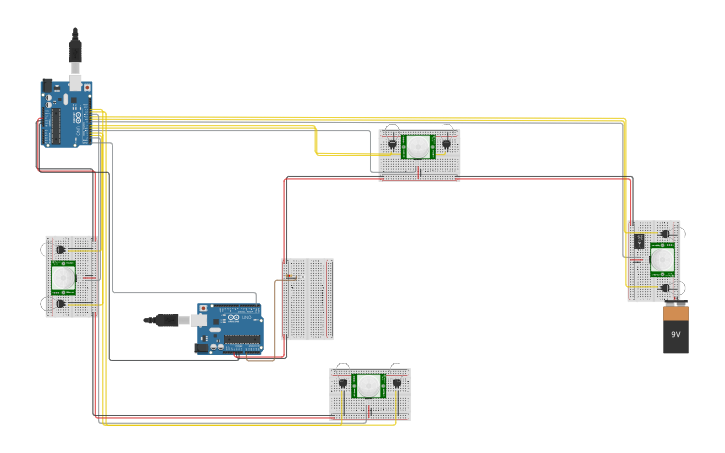 Circuit design Requerimiento_4 - Tinkercad