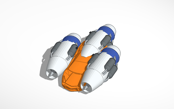 3D design jet engine Lamborghini | Tinkercad