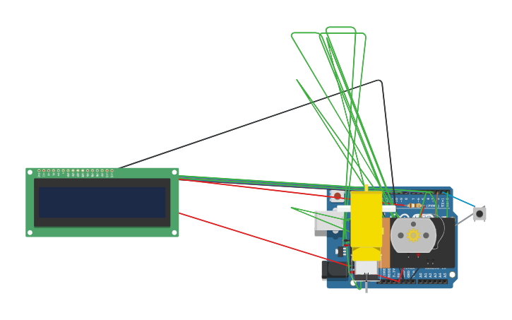 Circuit design Arduino LCD game edited to run slightly faster edited ...