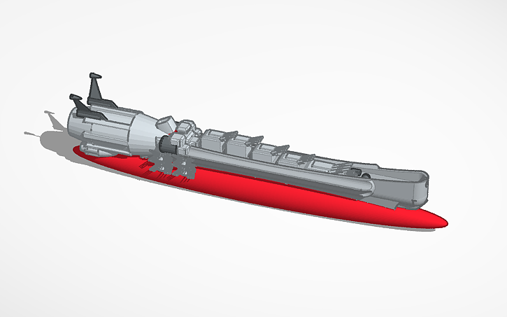 3D design Space Battleship Yamato II (Super Yamato class battleship ...