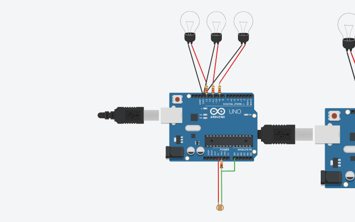 Circuit Design Ldr Tinkercad 