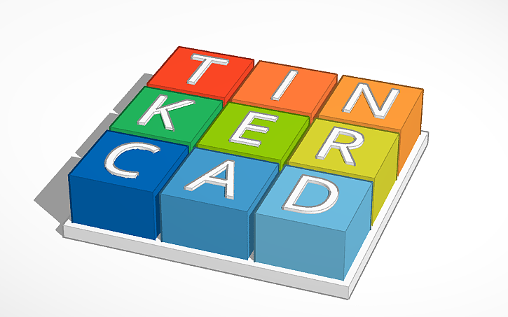 3d Design Tinkercad Logo Tinkercad