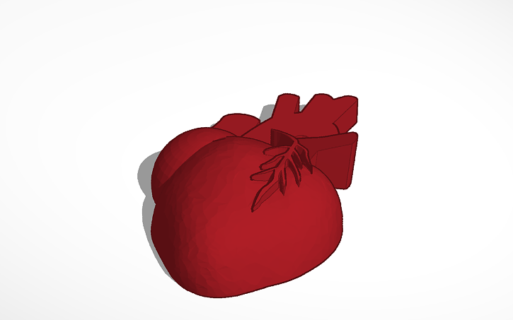 3D design human heart - Tinkercad