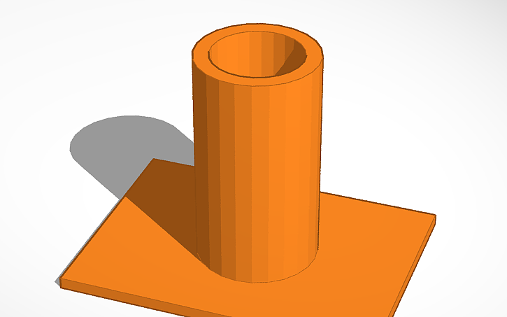 3D design Gutter Downspout - Tinkercad
