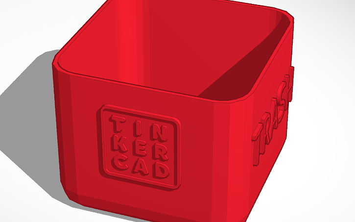 3D design Filament Trash - Tinkercad
