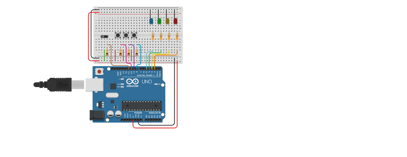 Circuit design Arduino Day Básico | Tinkercad