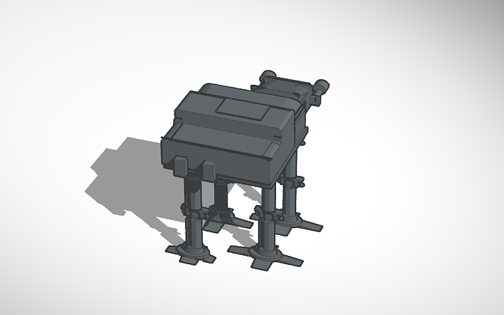 3D design the atat (finished) | Tinkercad