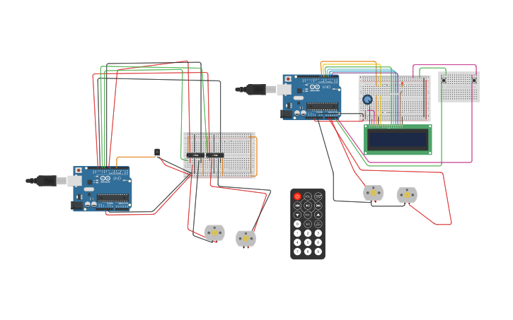Circuit Design Modified Copy Of Hackathon Electronics Tinkercad