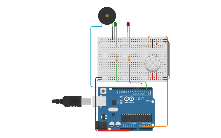Circuit design Desafío 7 Arduino II. Luciano Rosi. - Tinkercad