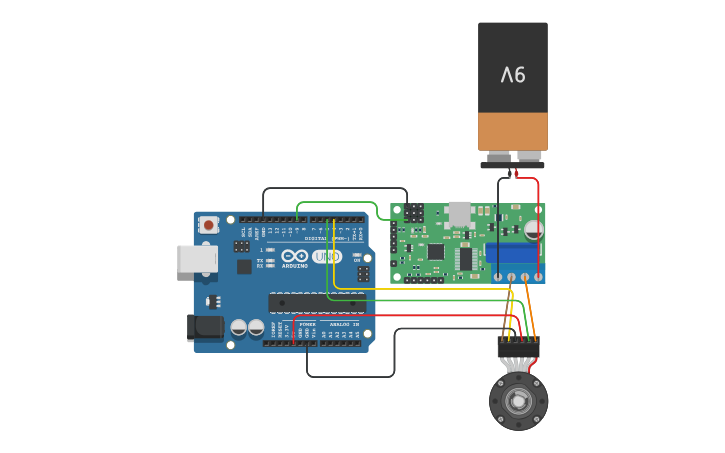 Circuit design PID - Tinkercad
