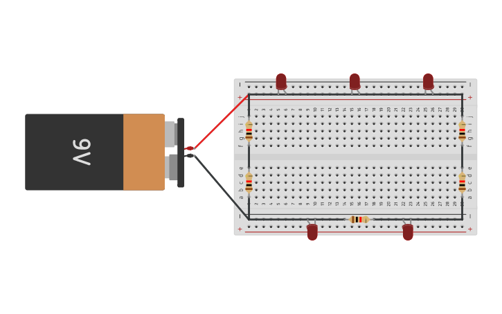 Circuit design SCIENCE PROJECT 2ND GRADING: Parallel Circuit | Tinkercad