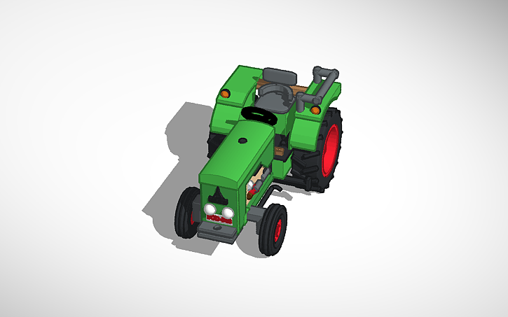 3D design Copy of tractor peteren /deutz - Tinkercad