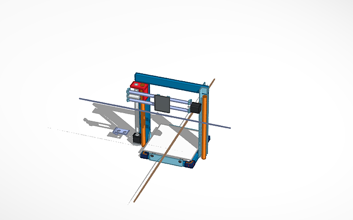 3D design 3D Printer - Tinkercad